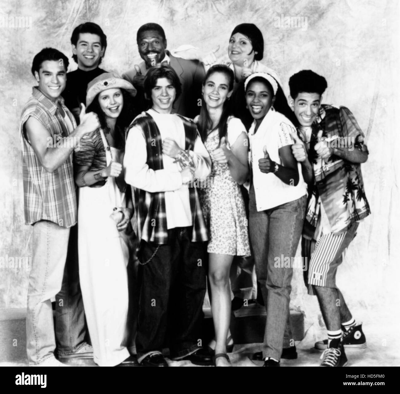 SUPERHUMAN SAMURAI SYBER-SQUAD, front from left: Kevin Castro, Robin ...