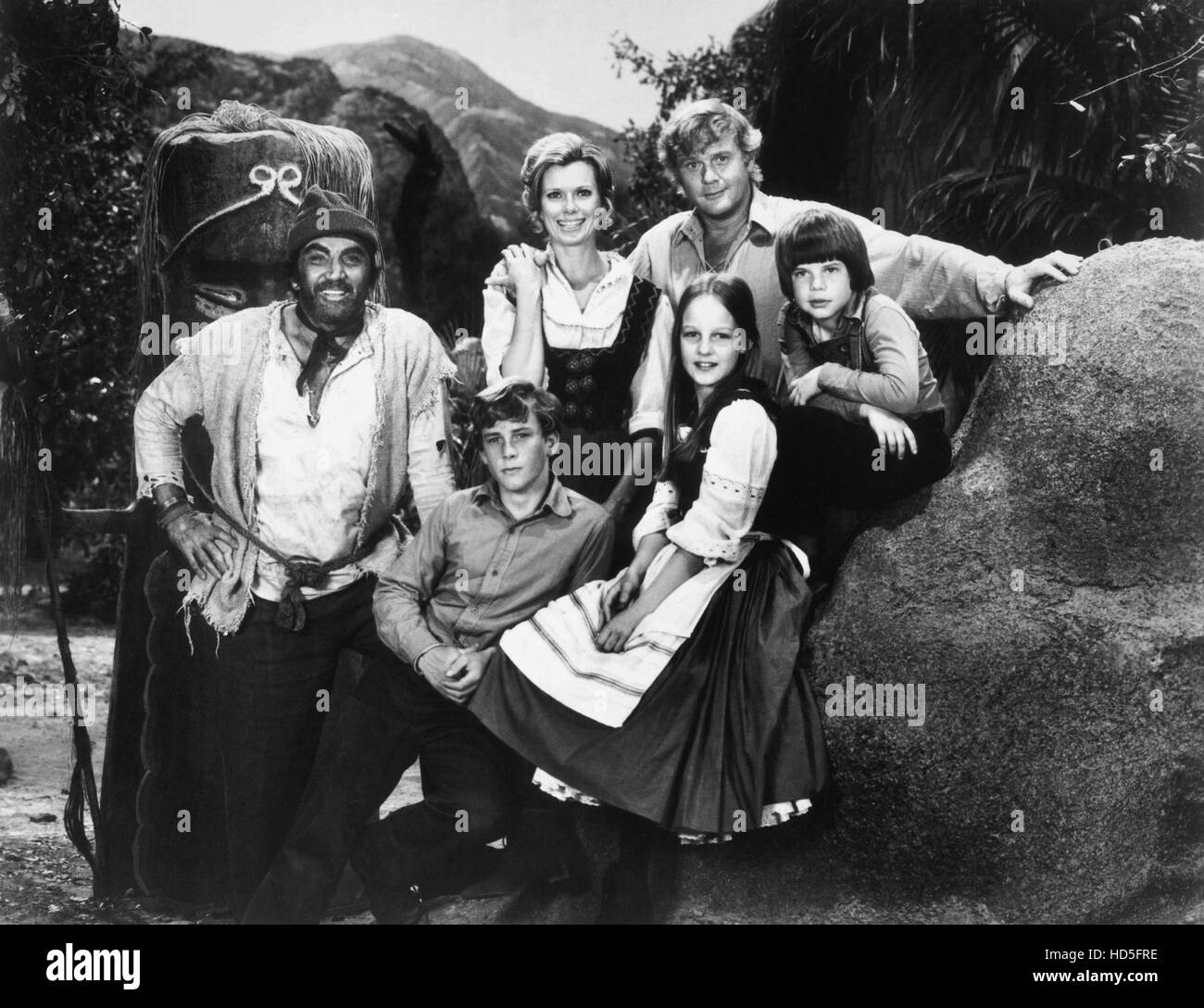 SWISS FAMILY ROBINSON, from left: Cameron Mitchell, Willie Aames, Pat ...