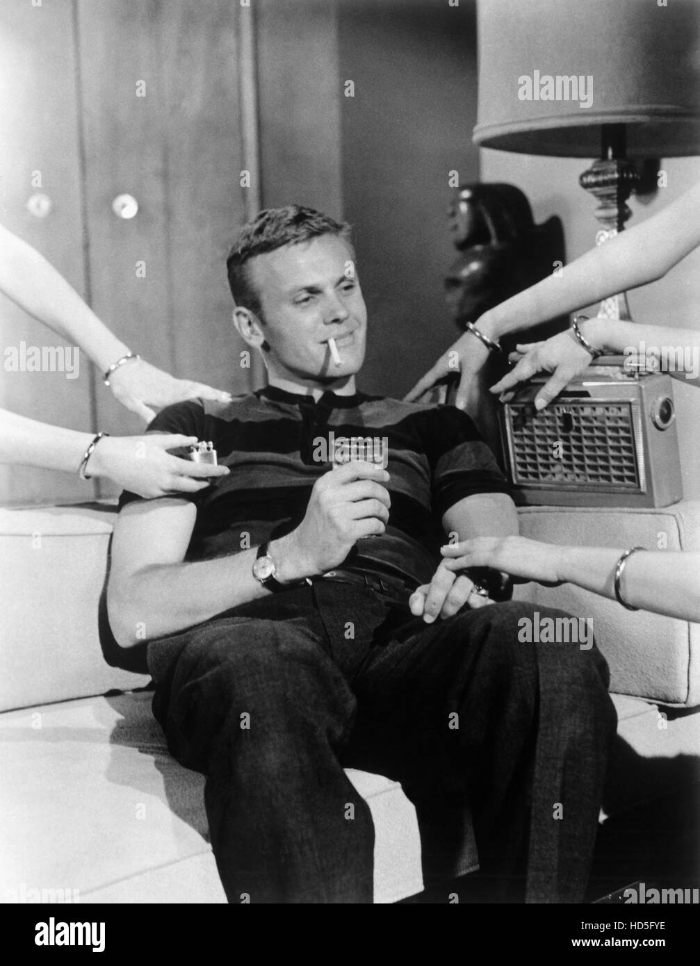 THE TAB HUNTER SHOW, Tab Hunter, 1960-61 Stock Photo - Alamy