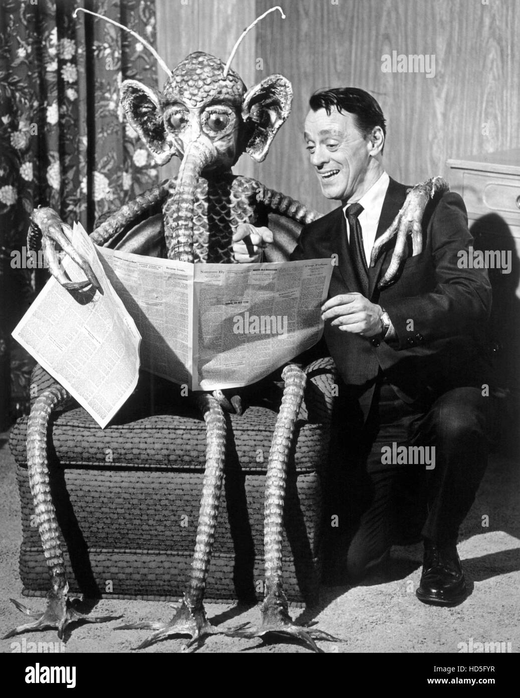 TAKE ME TO YOUR LEADER, Harry Townes (right), (unaired pilot), 1964 ...