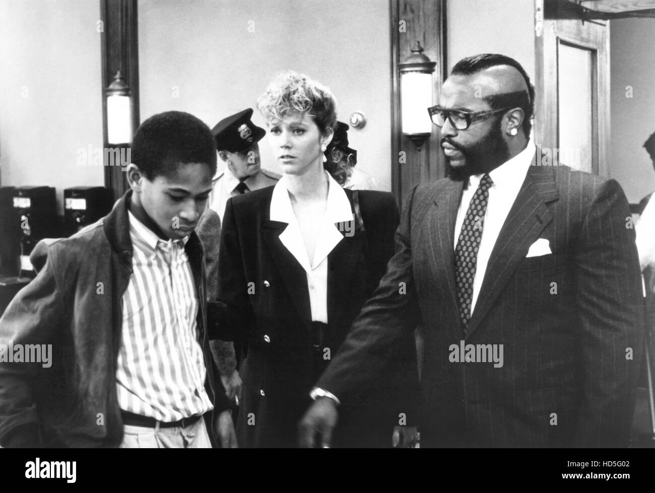 T AND T, from left: Gerry Musgrave, Alexandra Amini, Mr. T., 'The Drop ...