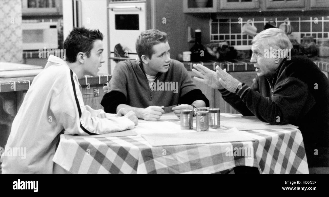 TEEN ANGEL, (from left): Mike Damus, Corbin Allred, Jerry Van Dyke ...