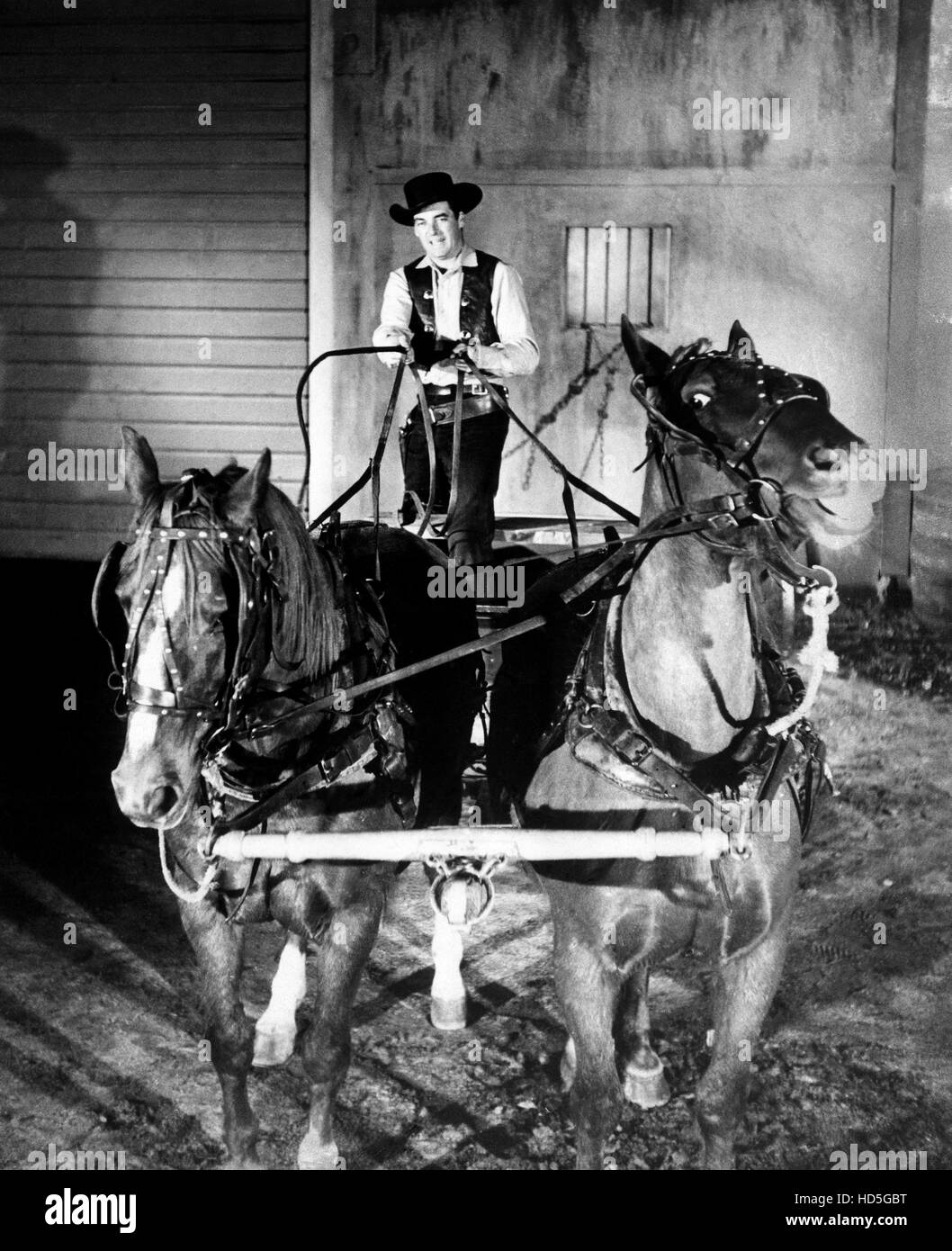 THE TEXAN, Rory Calhoun, 1958-60 Stock Photo - Alamy