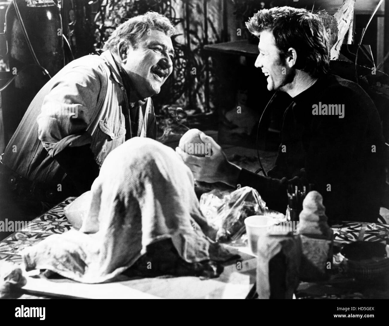 THEN CAME BRONSON, from left, Akim Tamiroff, Michael Parks, pilot ...