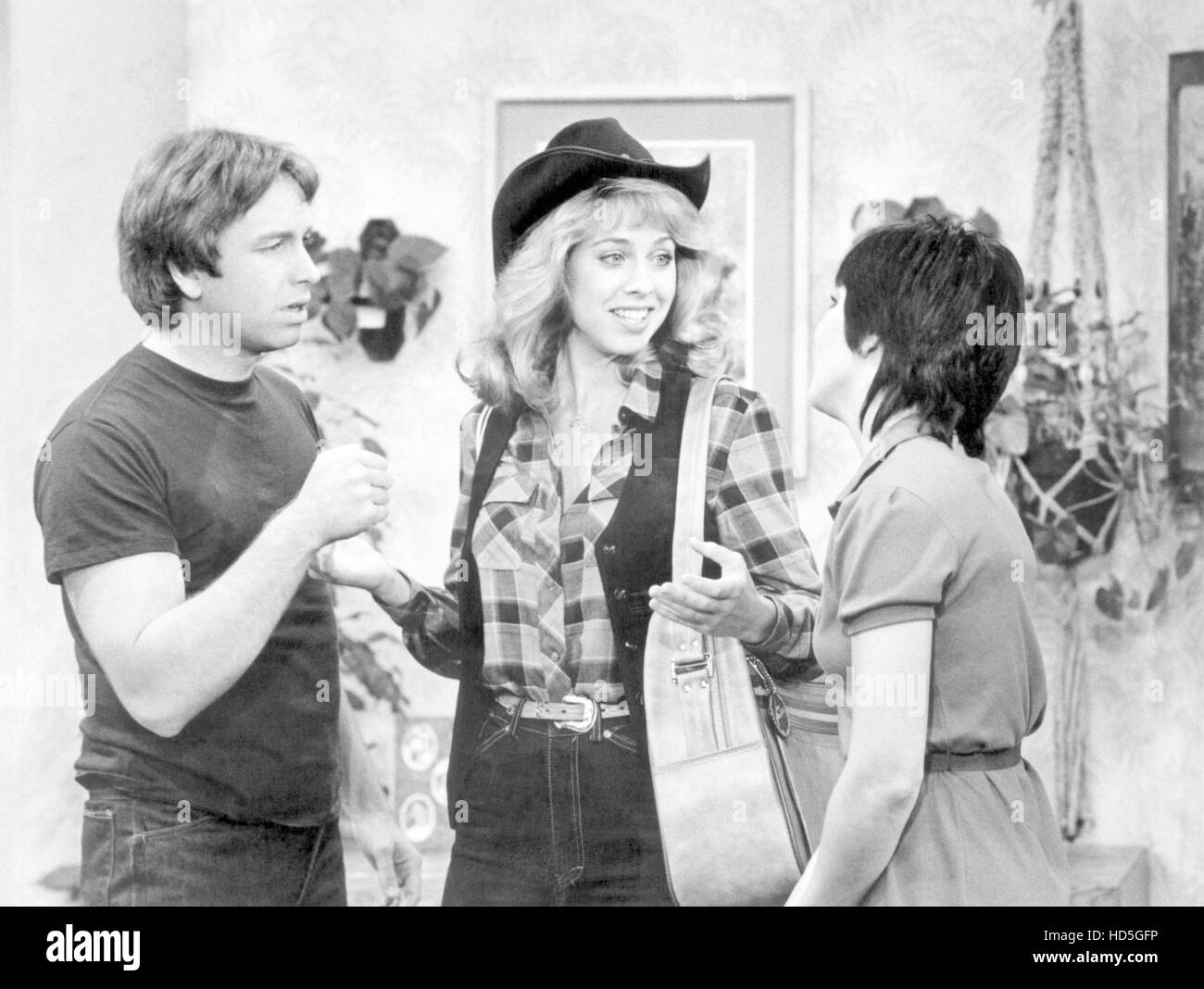 THREE'S COMPANY, John Ritter, Jenilee Harrison, Joyce DeWitt in episode ...
