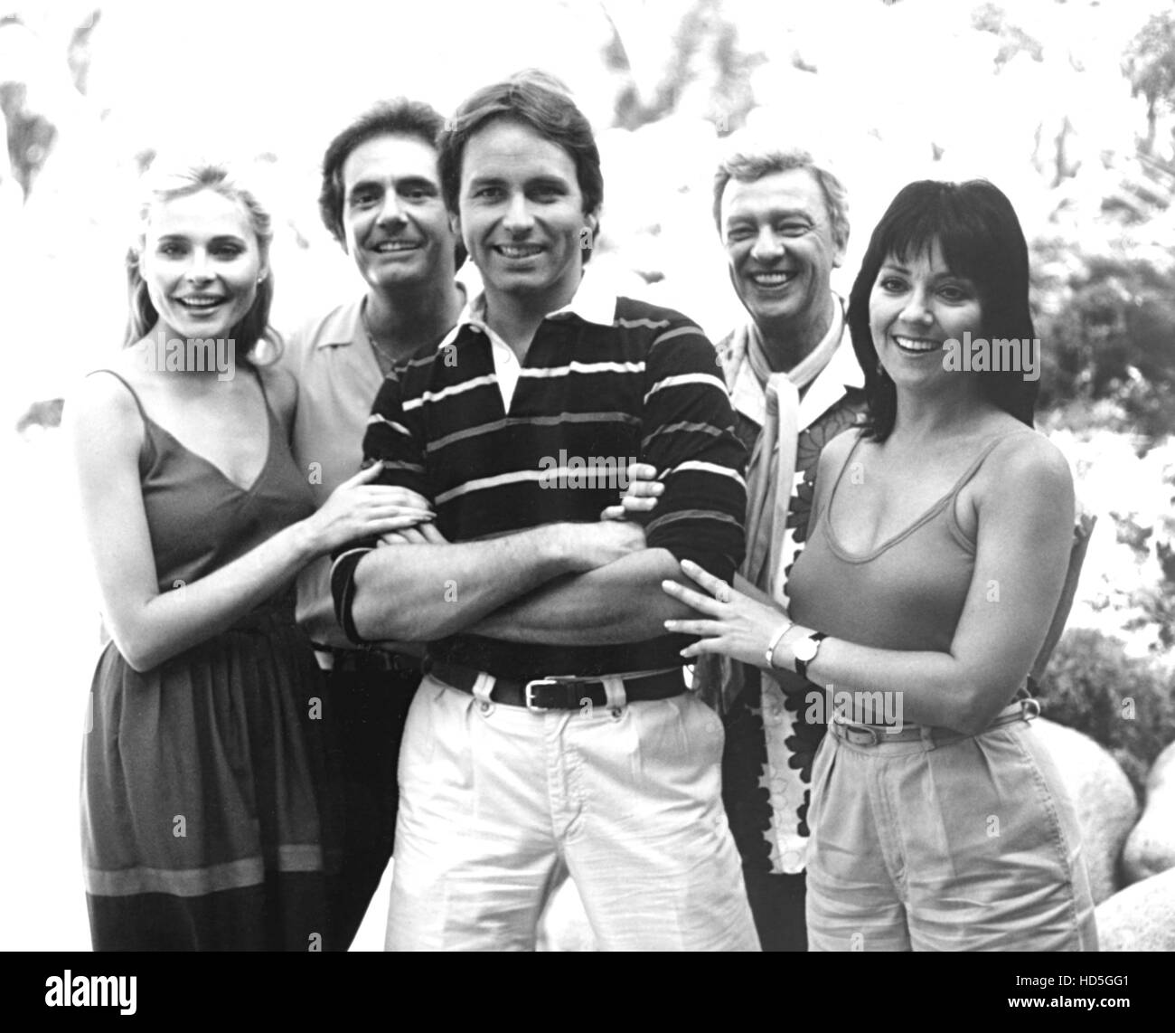 THREE'S COMPANY, Priscilla Barnes, Richard Kline, John Ritter, Don ...