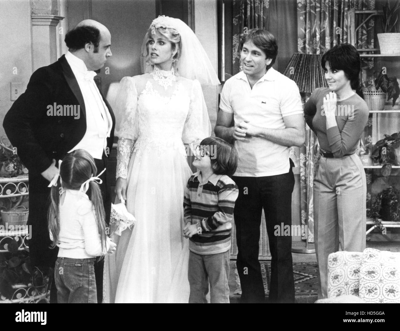 THREE'S COMPANY, from left: Jeffrey Tambor, Jenilee Harrison, John ...