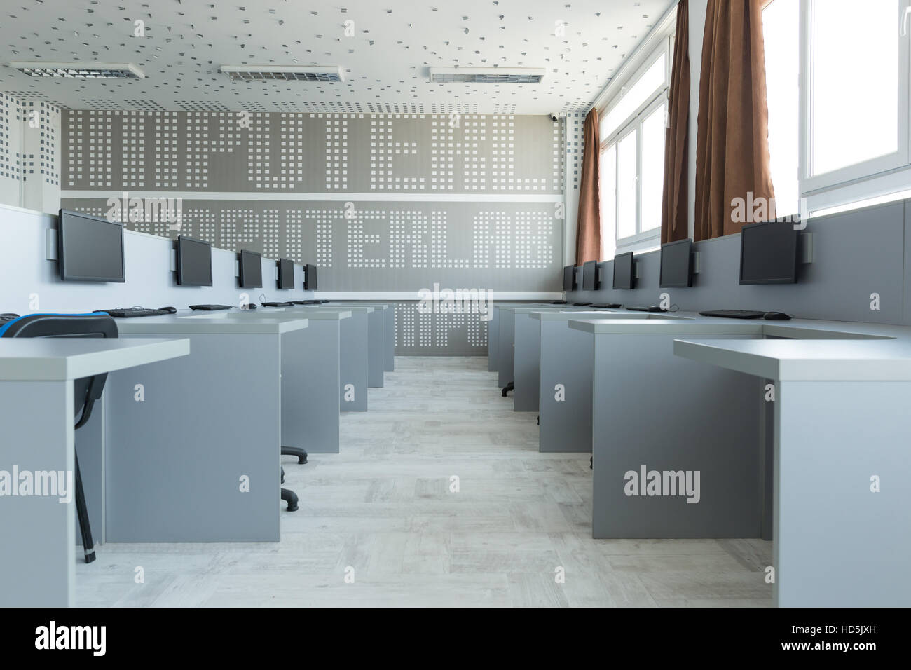 Computers keyboard in blue color hi-res stock photography and images ...
