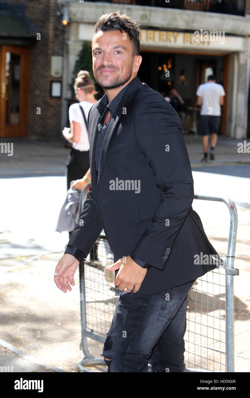 Peter Andre outside ITV Studios Featuring: Peter Andre Where: London ...