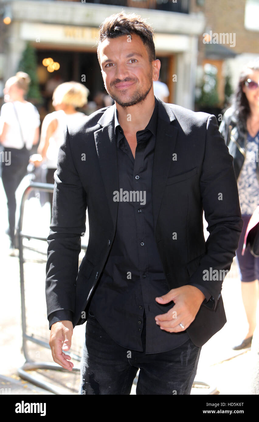 Peter Andre outside ITV Studios Featuring: Peter Andre Where: London ...