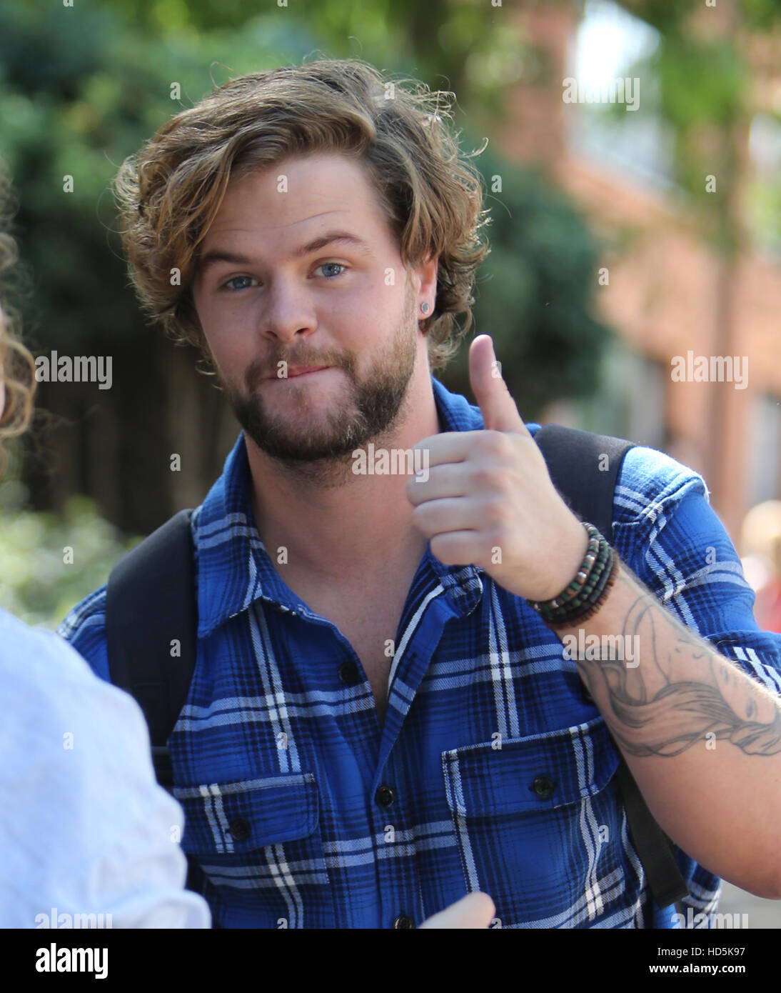 Jay McGuiness outside ITV Studios Featuring: Jay McGuiness Where ...
