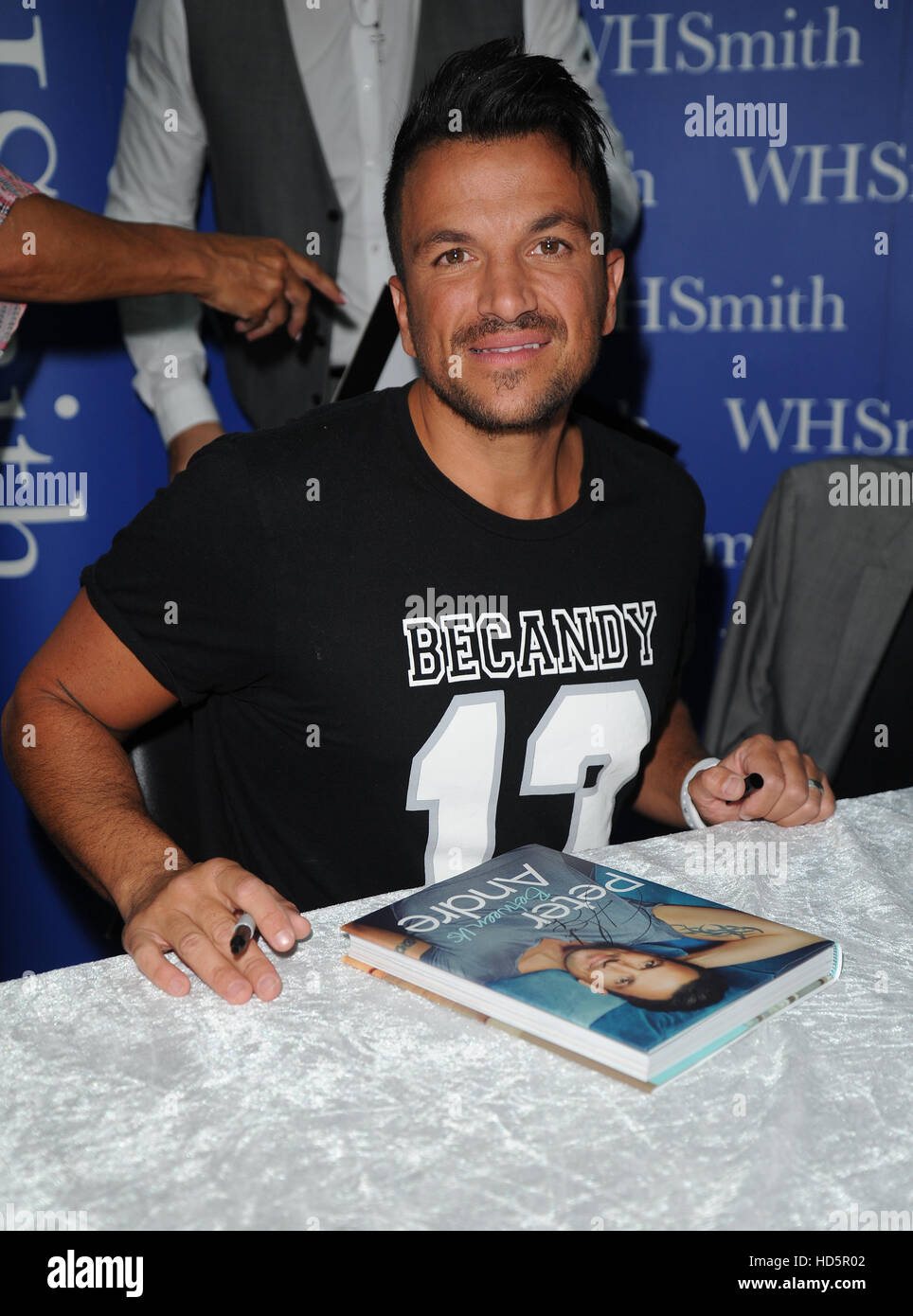 Peter Andre signs his book in WH Smiths in Romford Essex Featuring ...