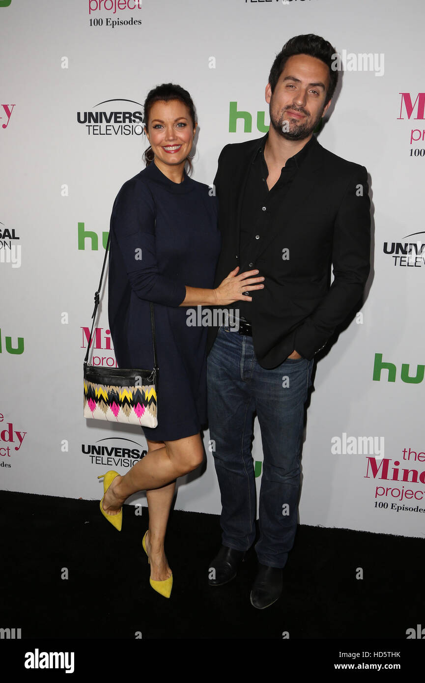The Mindy Project 100th Episode celebration Featuring: Bellamy Young ...