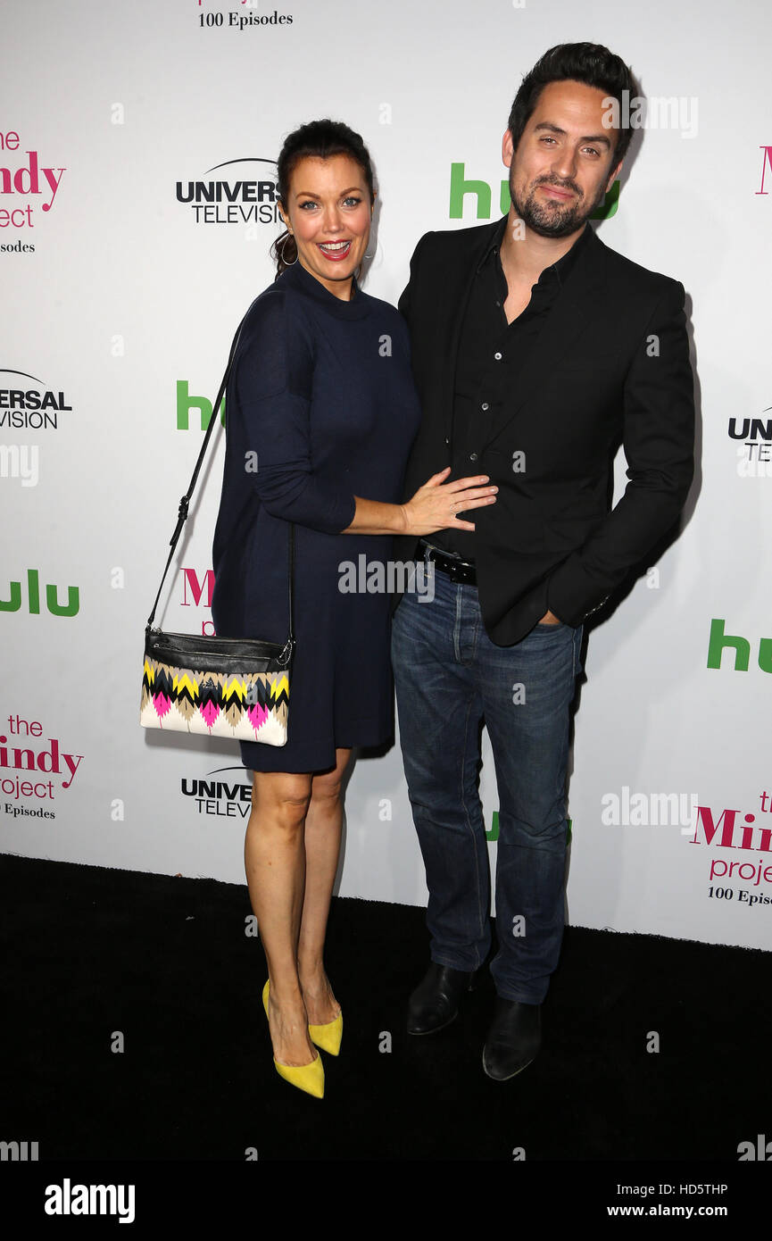 The Mindy Project 100th Episode celebration Featuring: Bellamy Young ...