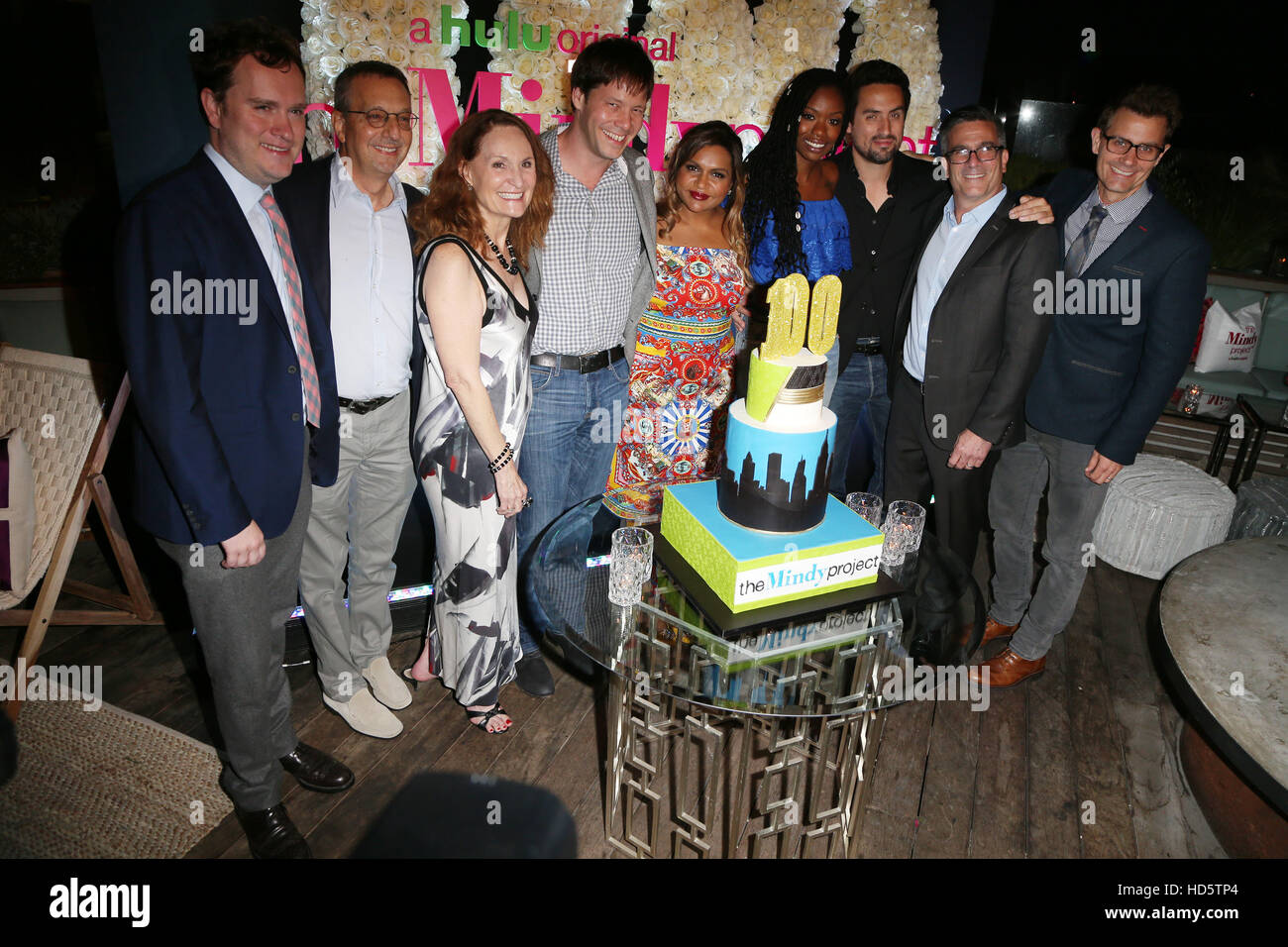 The Mindy Project 100th Episode celebration Featuring: Beth Grant, Ike ...