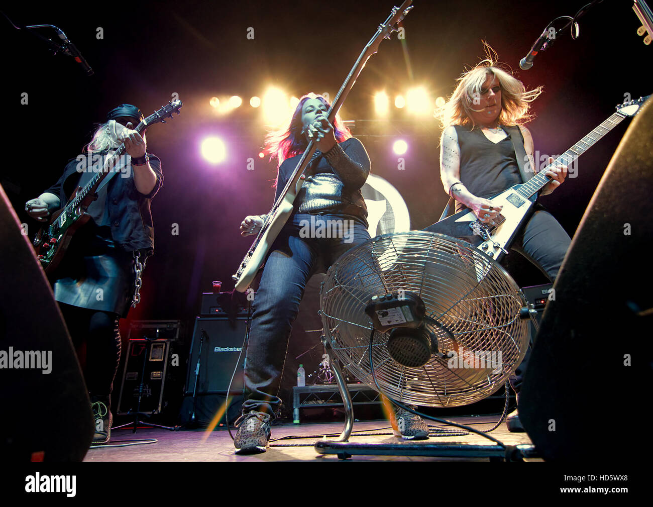 L7 performing at Manchester O2 Ritz Featuring: L7, Suzi Gardner ...