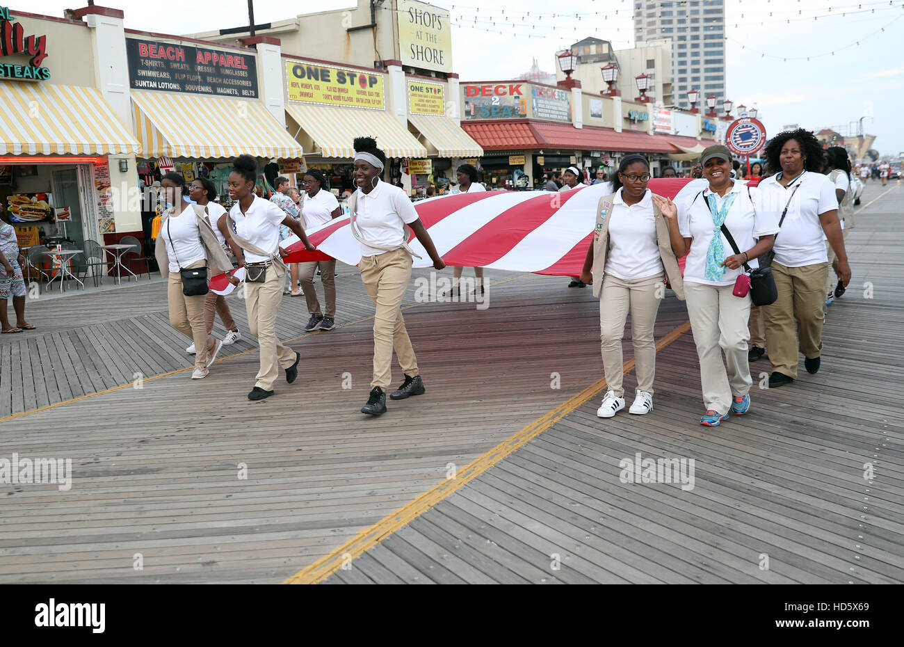 2017 Miss America Show Us Your Shoes Parade at The Boardwalk Atlantic ...