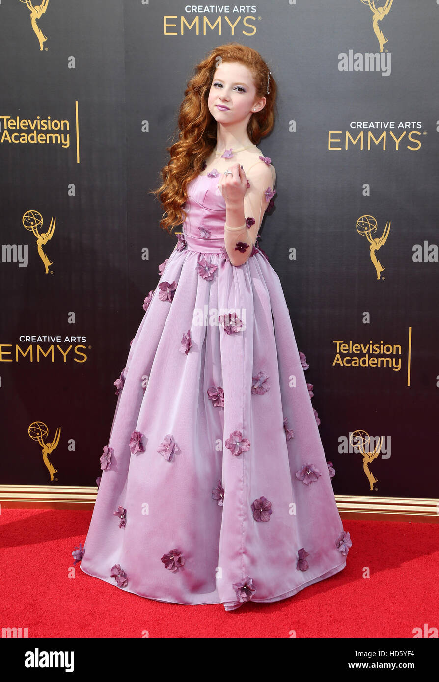2016 Creative Arts Emmy Awards - Day 1 Featuring: Francesca Capaldi ...