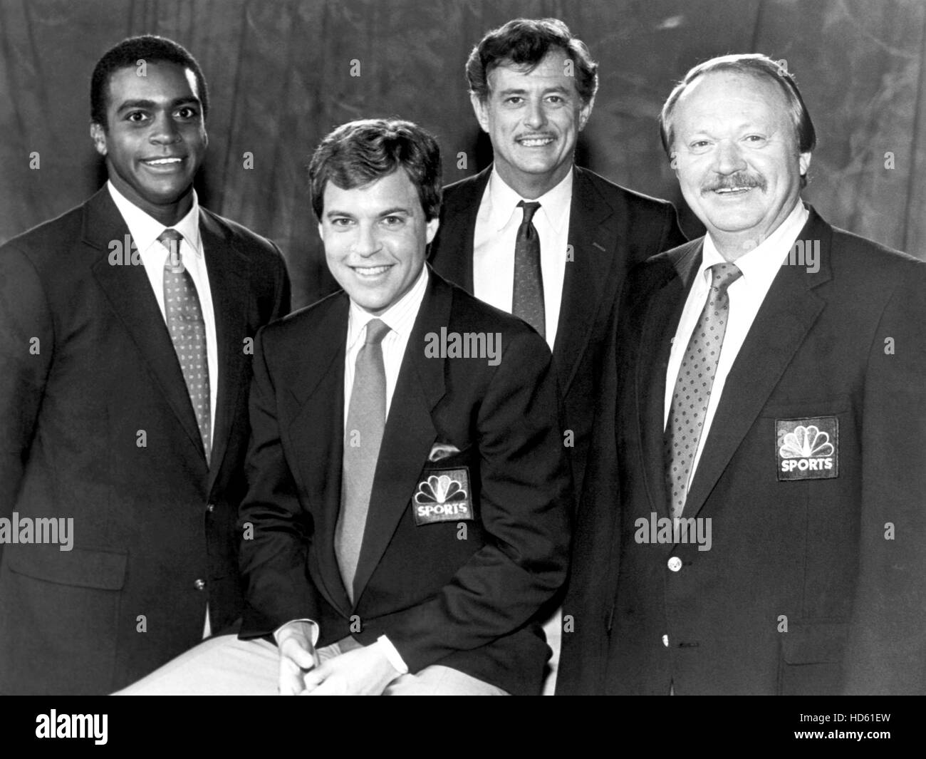 NLF '86, Ahmad Rashad, Bob Costas, Frank Deford, Paul Maguire, 1986 ...