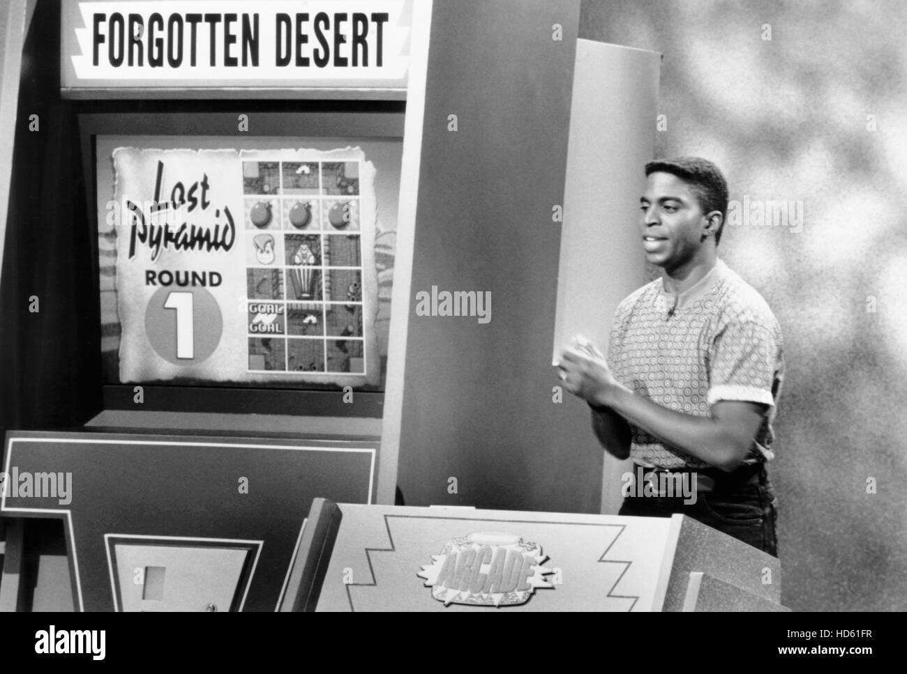 NICKELODEON ARCADE (aka NICK ARCADE), host Phil Moore, 1992-93. © MTV ...