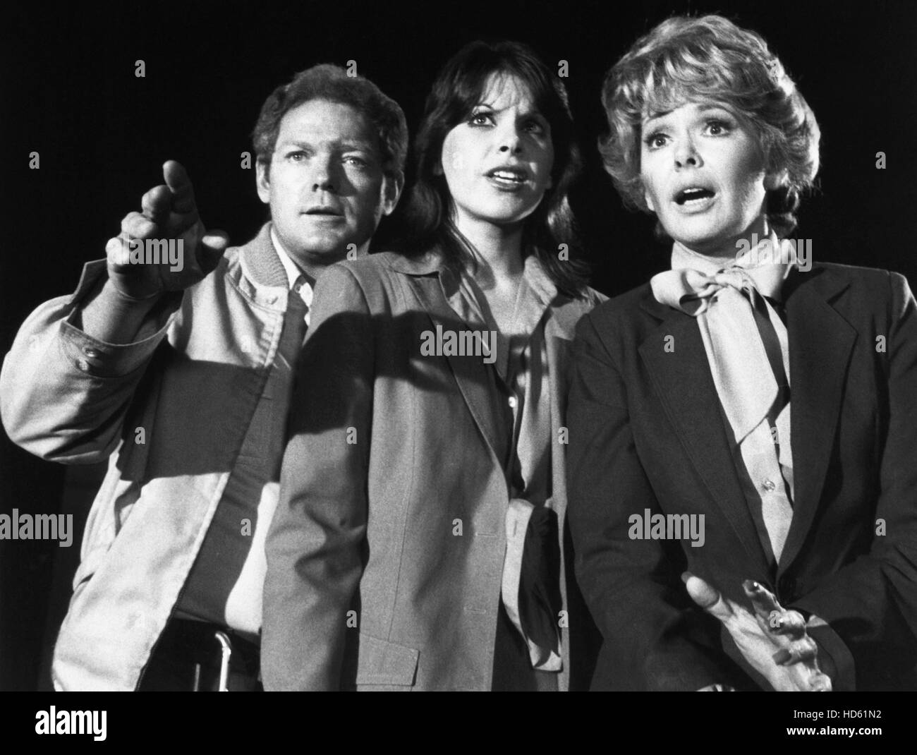 THE NIGHT THE BRIDGE FELL DOWN, from left: James MacArthur, Char ...