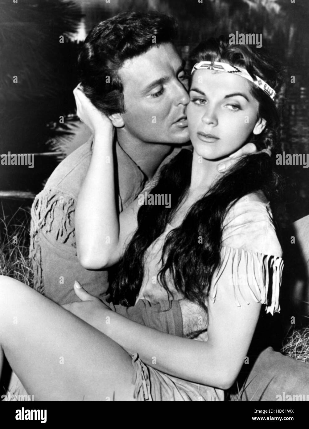 NORTHWEST PASSAGE, Keith Larsen, Lisa Gaye, 1958-1959 Stock Photo - Alamy