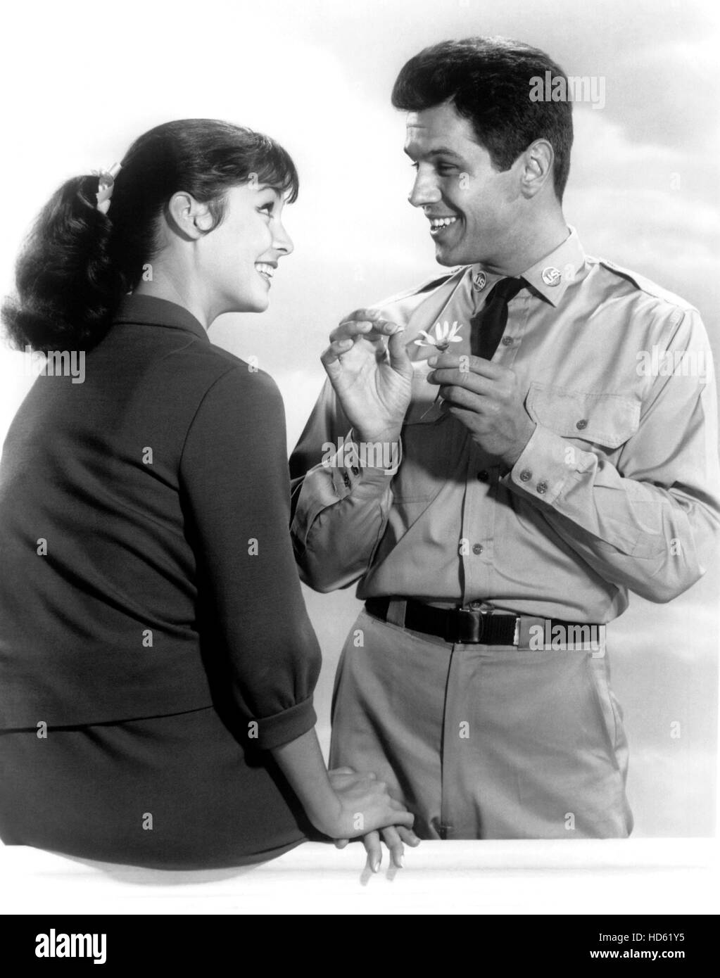 NO TIME FOR SERGEANTS, (from left): Laurie Sibbald, Sammy Jackson, 1964 ...