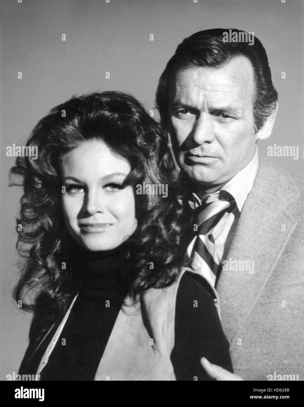 O'HARA, U.S. TREASURY, l-r: Lana Wood, David Janssen, 1971 Stock Photo - Alamy