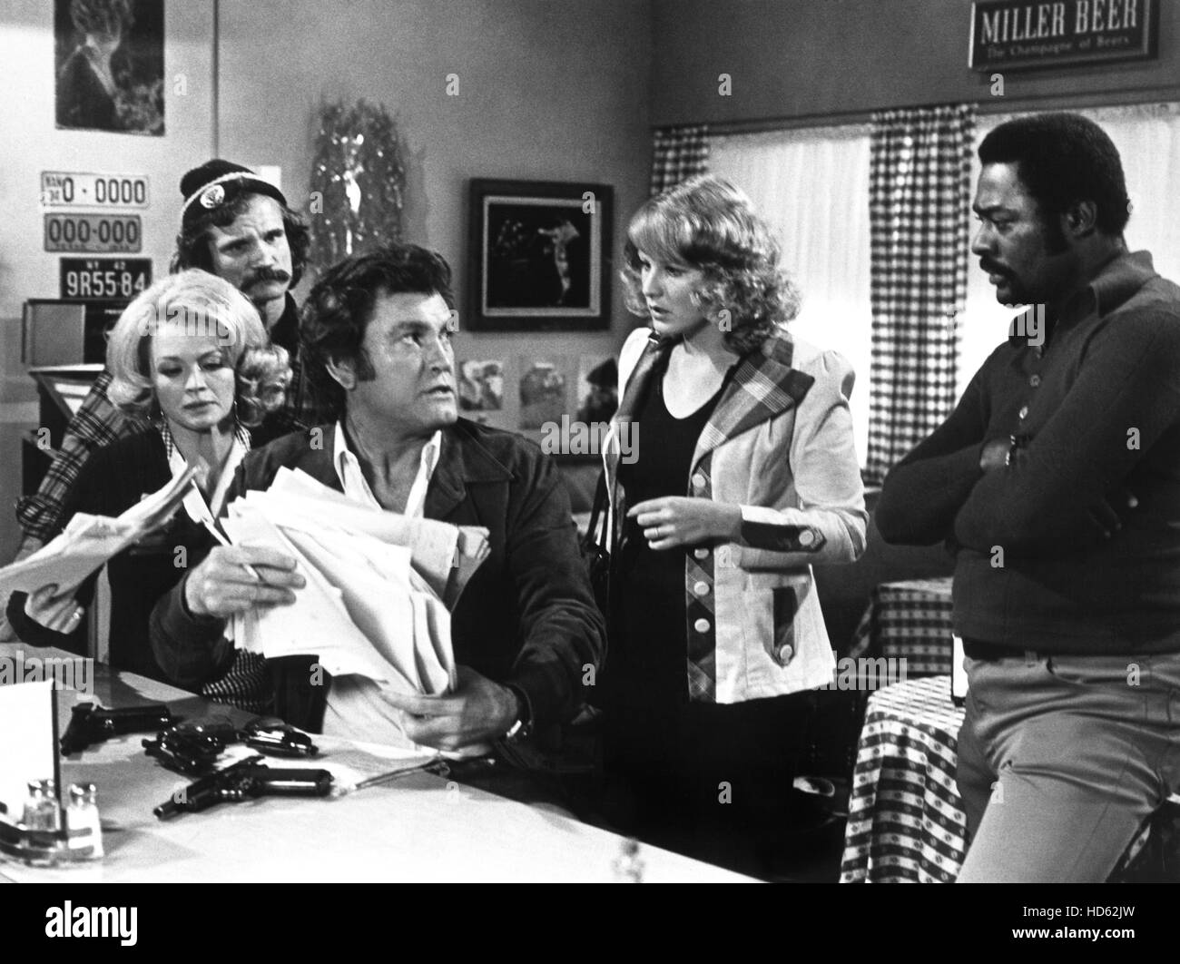 Police woman tv angie dickinson Black and White Stock Photos & Images ...