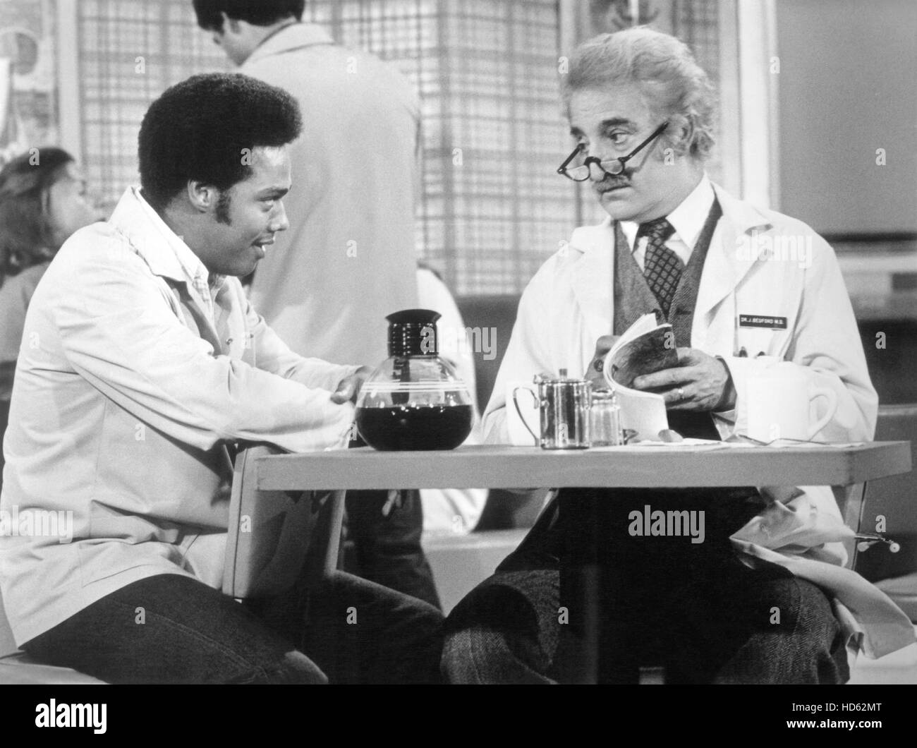 THE PRACTICE, (from left): Mike Evans, Danny Thomas, 1976-77 Stock ...