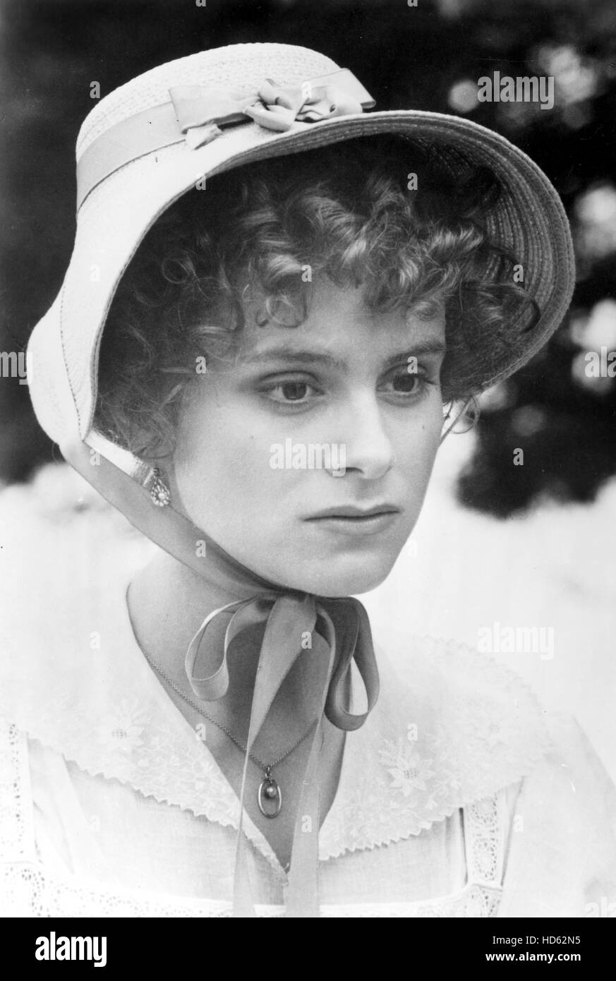 PRIDE AND PREJUDICE, Elizabeth Garvie, 1980 Mini-Series Stock Photo - Alamy