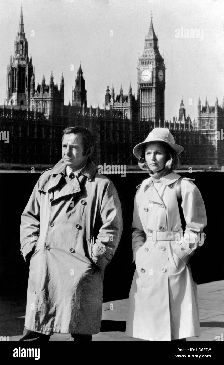 QB VII, from left, Ben Gazzara, Lee Remick, aired April 29 & 30, 1974 ...