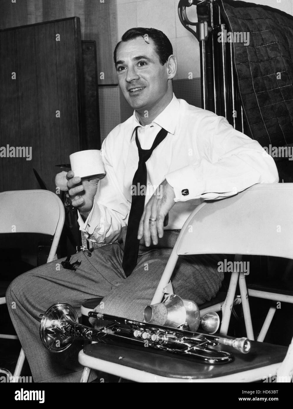 THE RAY ANTHONY SHOW, Ray Anthony on set (ca. 1956), 1956-57 Stock ...