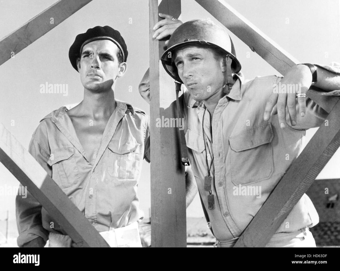 RAT PATROL, Gary Raymond, Justin Tarr, 'The Deadly Double Raid' (Season ...