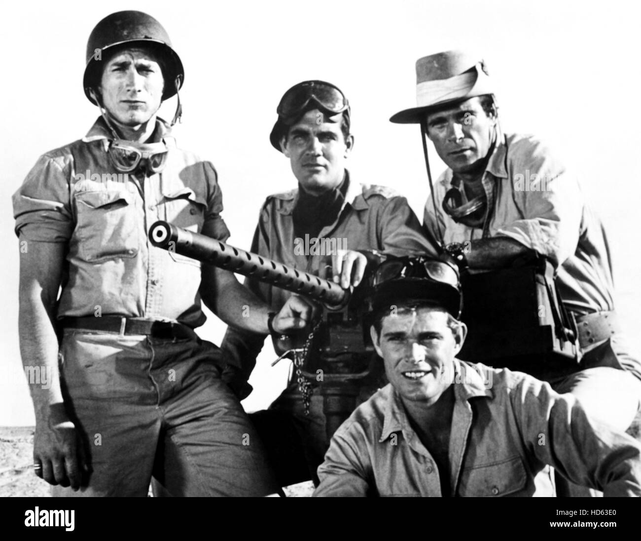 RAT PATROL, top from left: Justin Tarr, Gary Raymond, Christopher ...