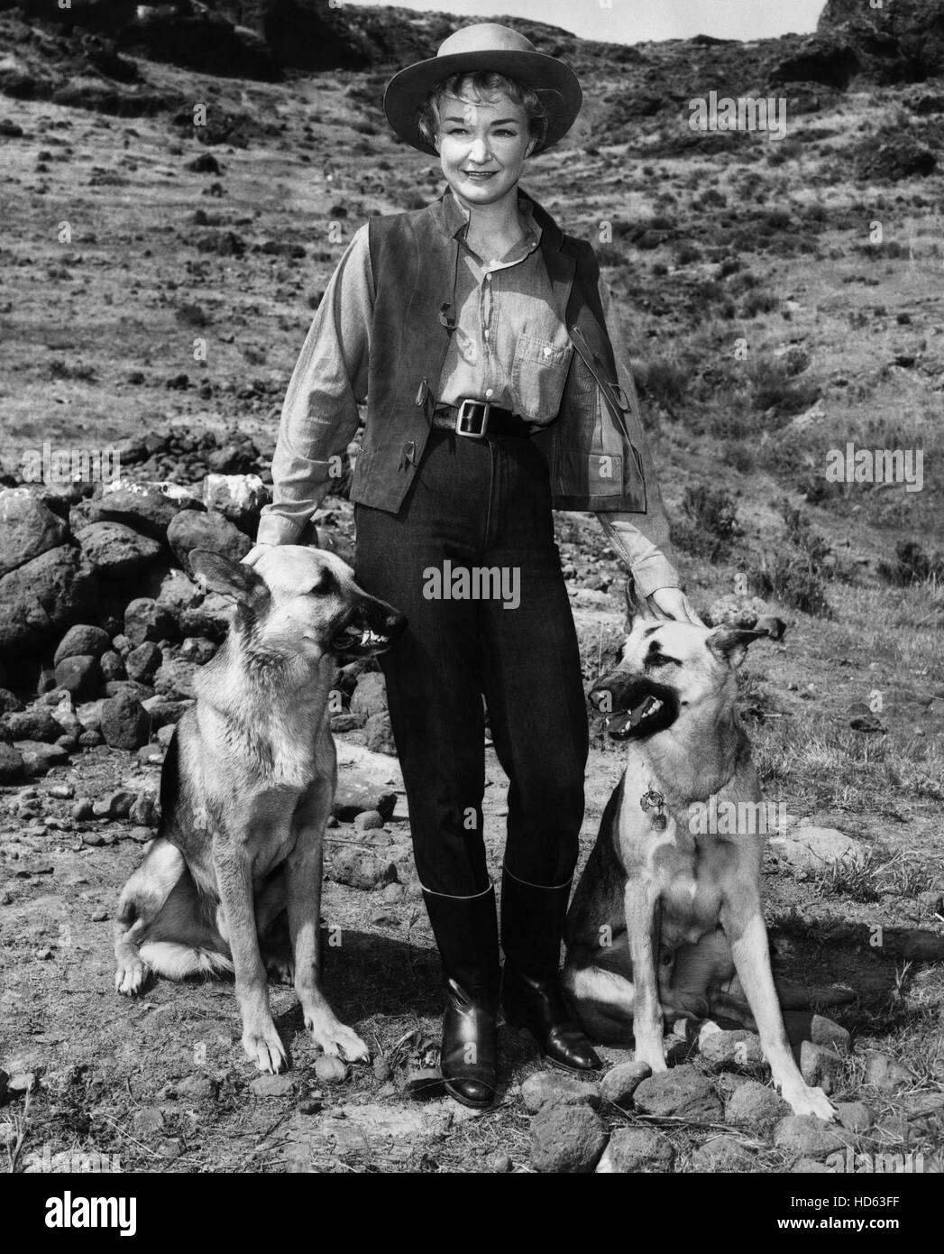 RAWHIDE, Nina Foch, ('Incident of the Judas Trap,' season 1, episode 20 ...