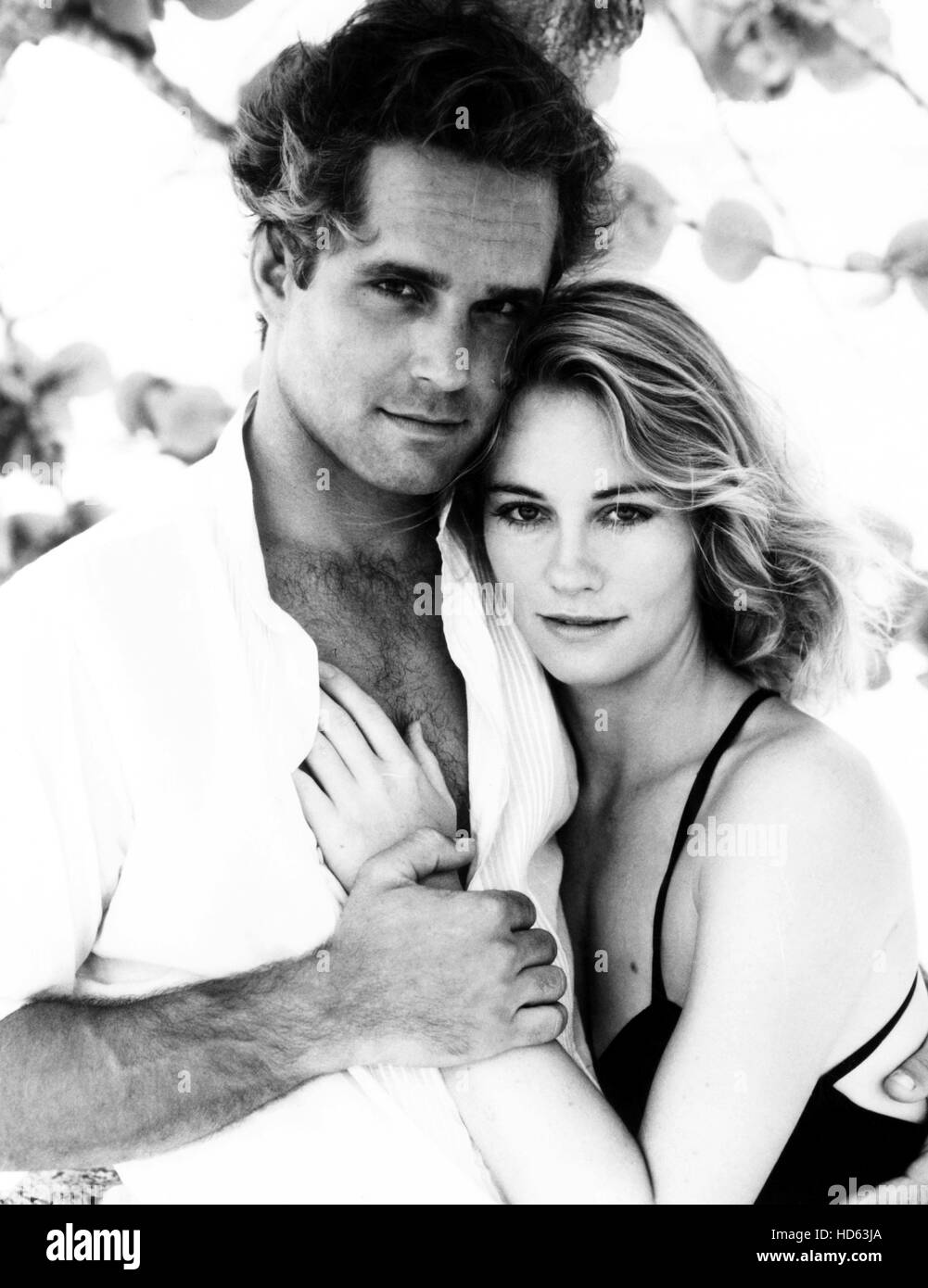 SEDUCED, from left, Gregory Harrison, Cybill Shepherd, aired March 12 ...