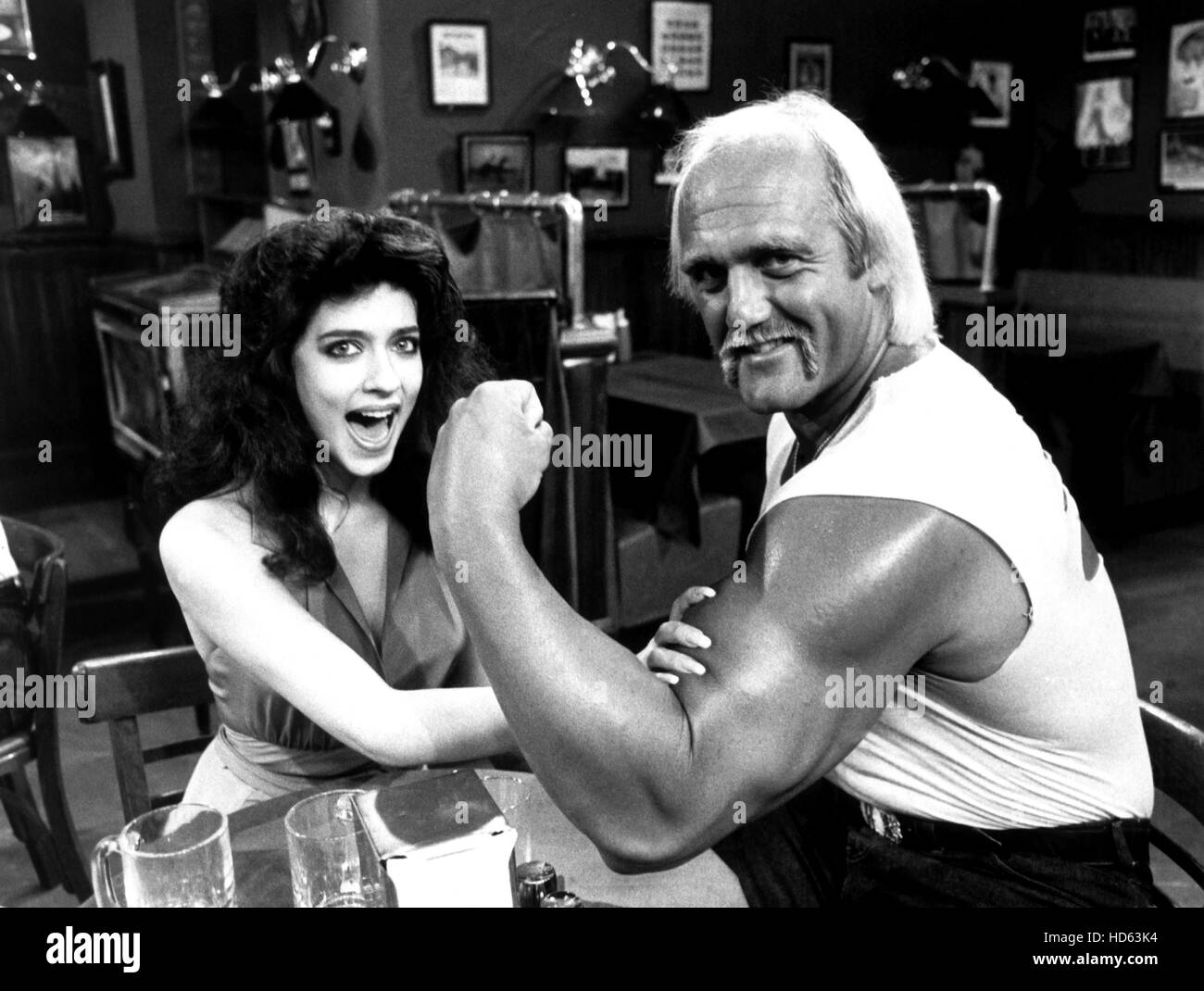 SEARCH FOR TOMORROW, Lisa Peluso, Hulk Hogan, 1951-86 Stock Photo - Alamy