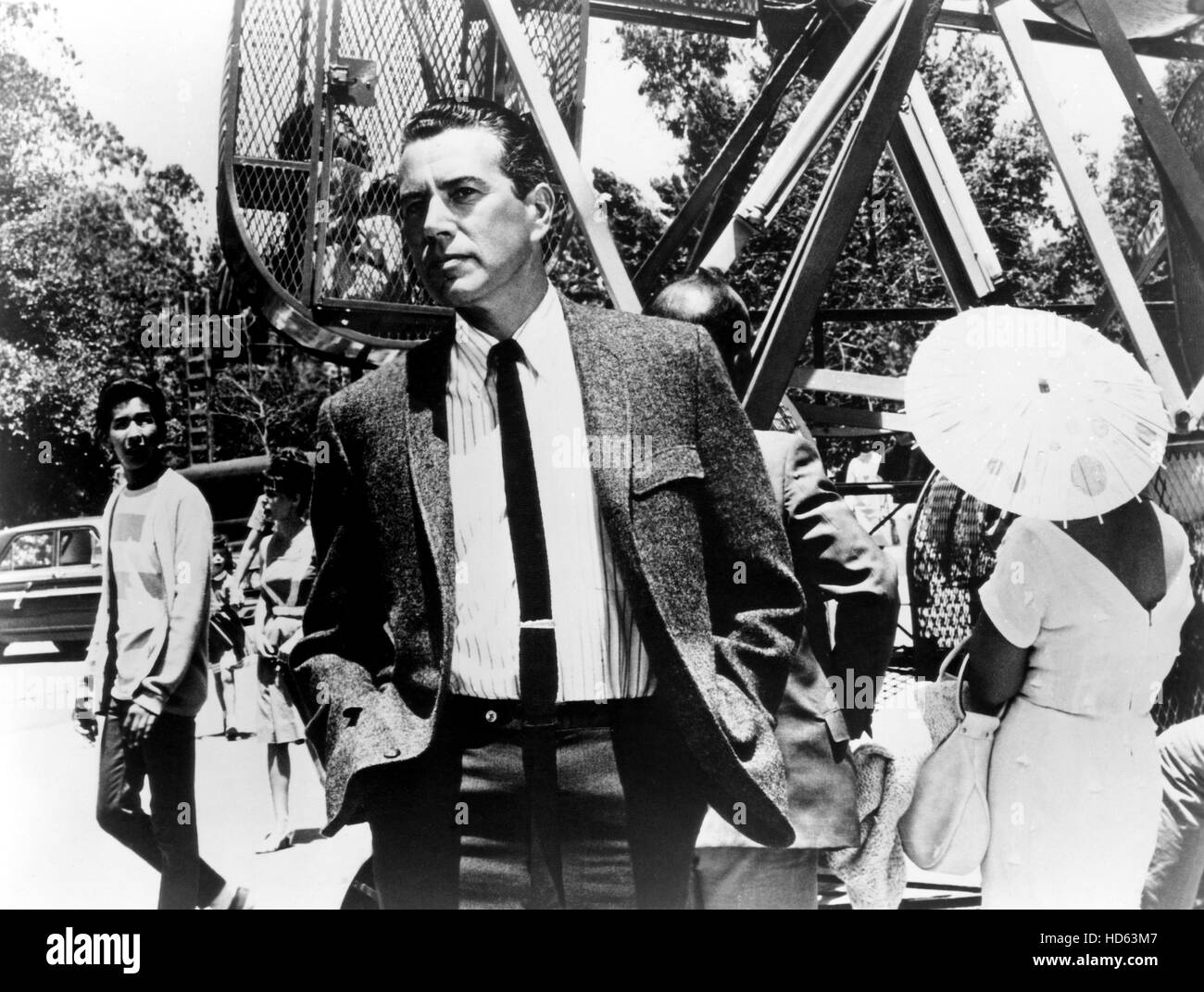 SEE HOW THEY RUN, John Forsythe, 1964 Stock Photo - Alamy
