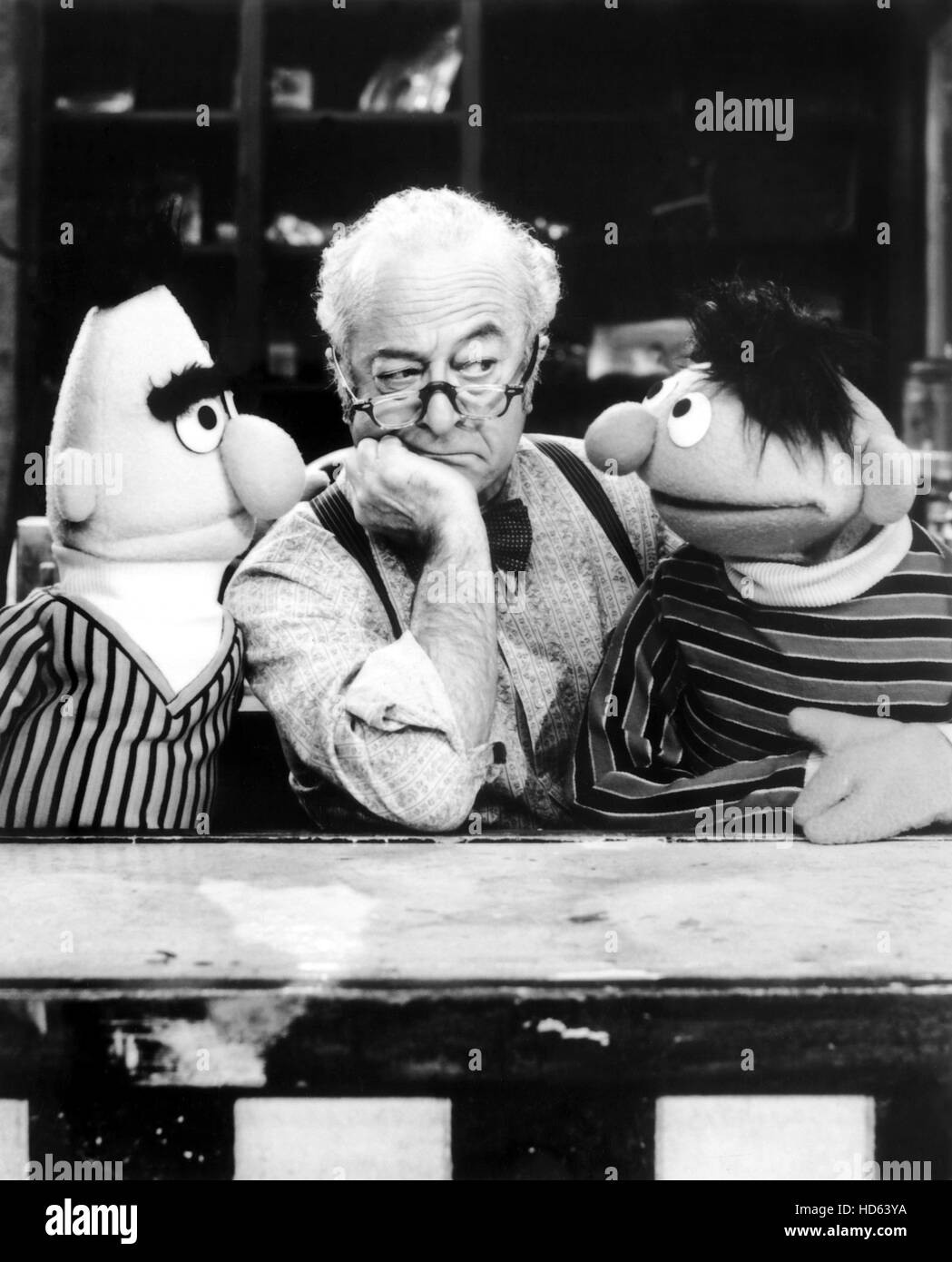 SESAME STREET, Bert, Will Lee (as Mr. Hooper), Ernie, 1969-, © PBS ...