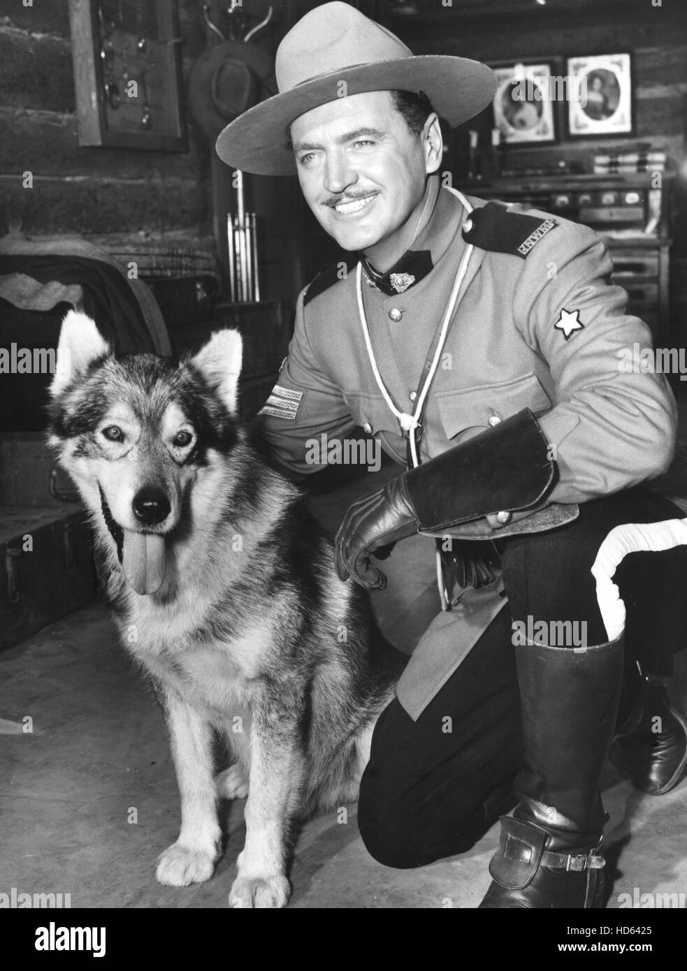 SERGEANT PRESTON OF THE YUKON, 1955-58, Richard Simmons Stock Photo - Alamy