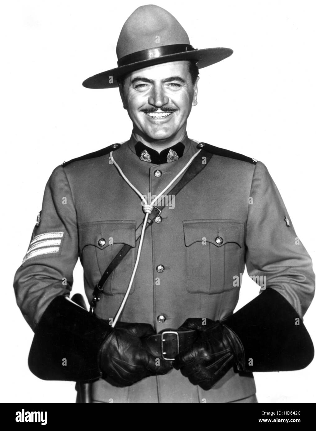 SERGEANT PRESTON OF THE YUKON, Richard Simmons, 1955-1958 Stock Photo ...
