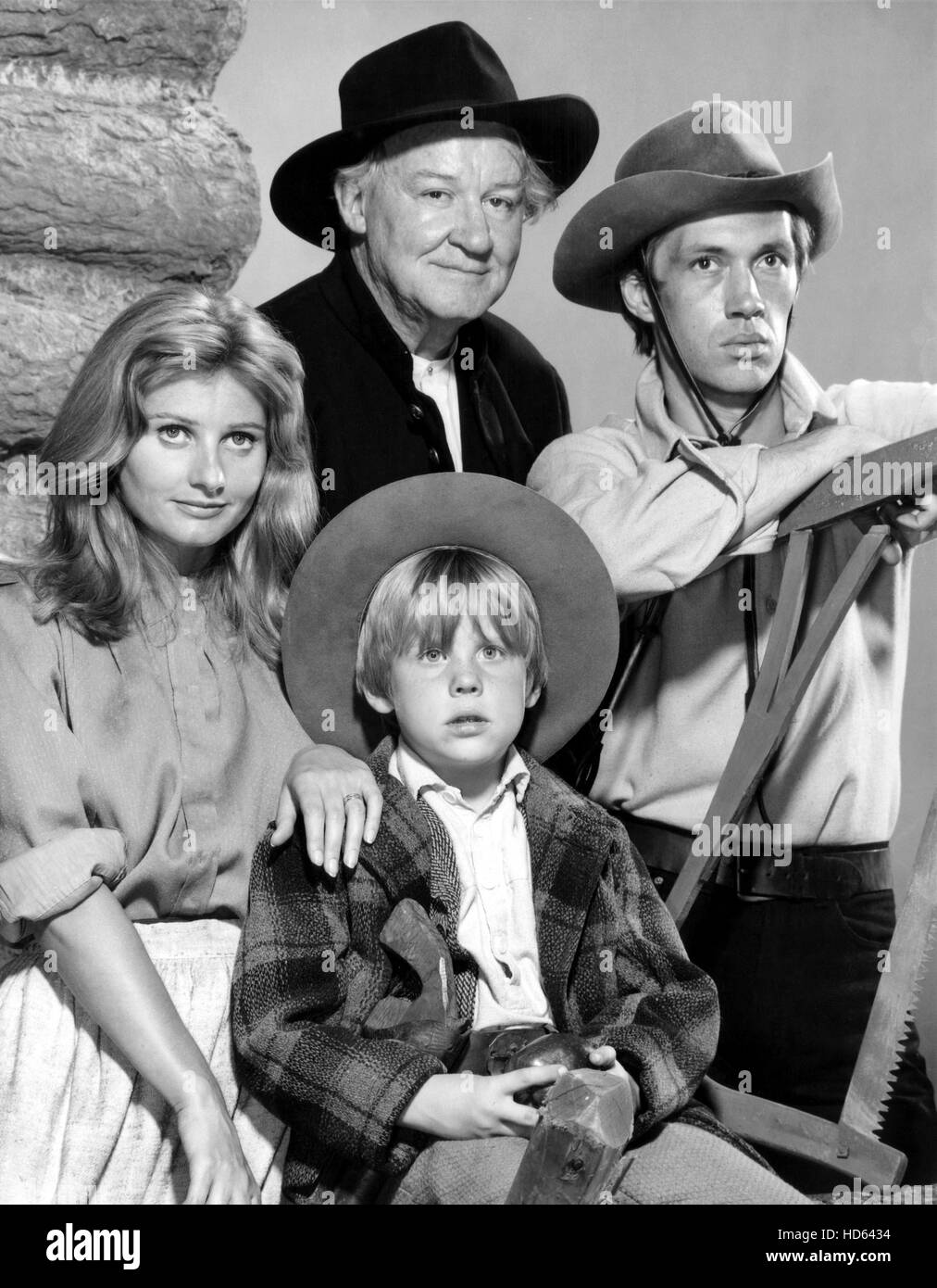 SHANE, (clockwise from left): Jill Ireland, Tom Tully, David Carradine ...
