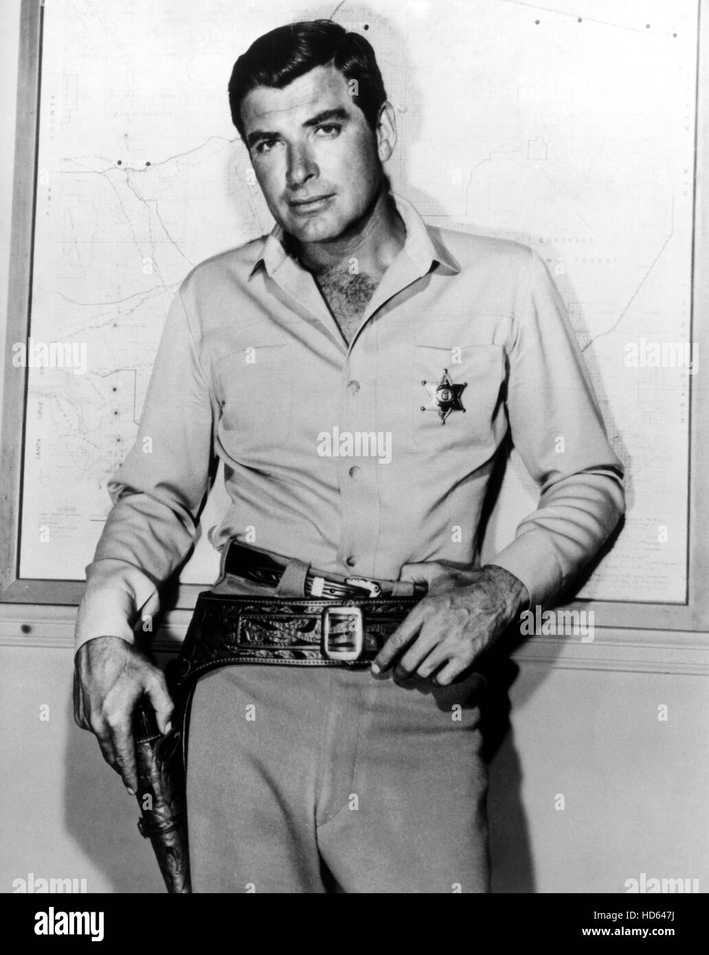 SHERIFF OF COCHISE, John Bromfield, 1956-58 Stock Photo - Alamy