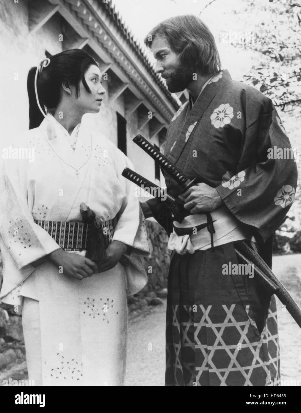 SHOGUN, from left: Yoko Shimada, Richard Chamberlain, 1980, © NBC ...