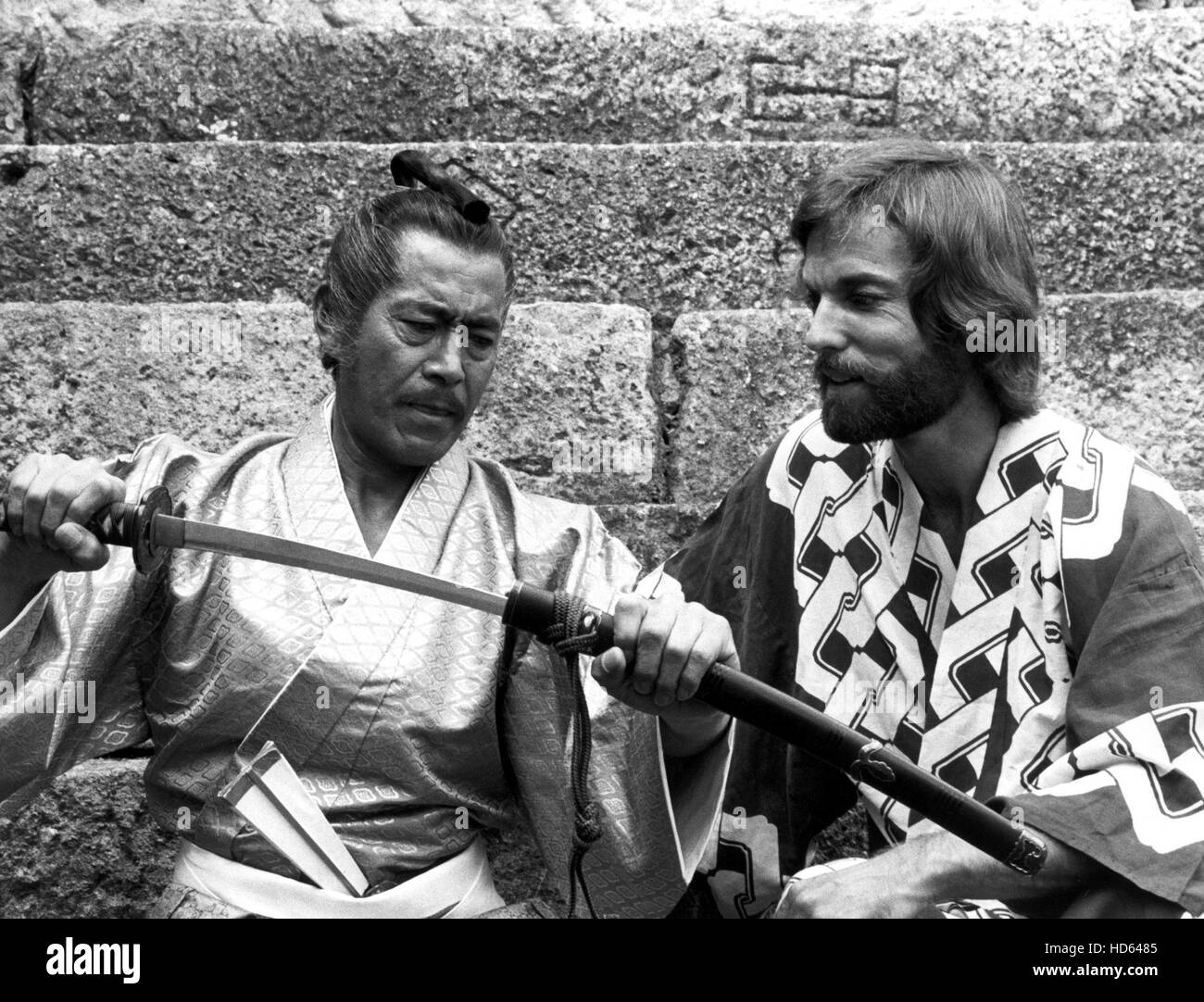 SHOGUN, Toshiro Mifune, Richard Chamberlain, 1980, (c)NBC/courtesy ...