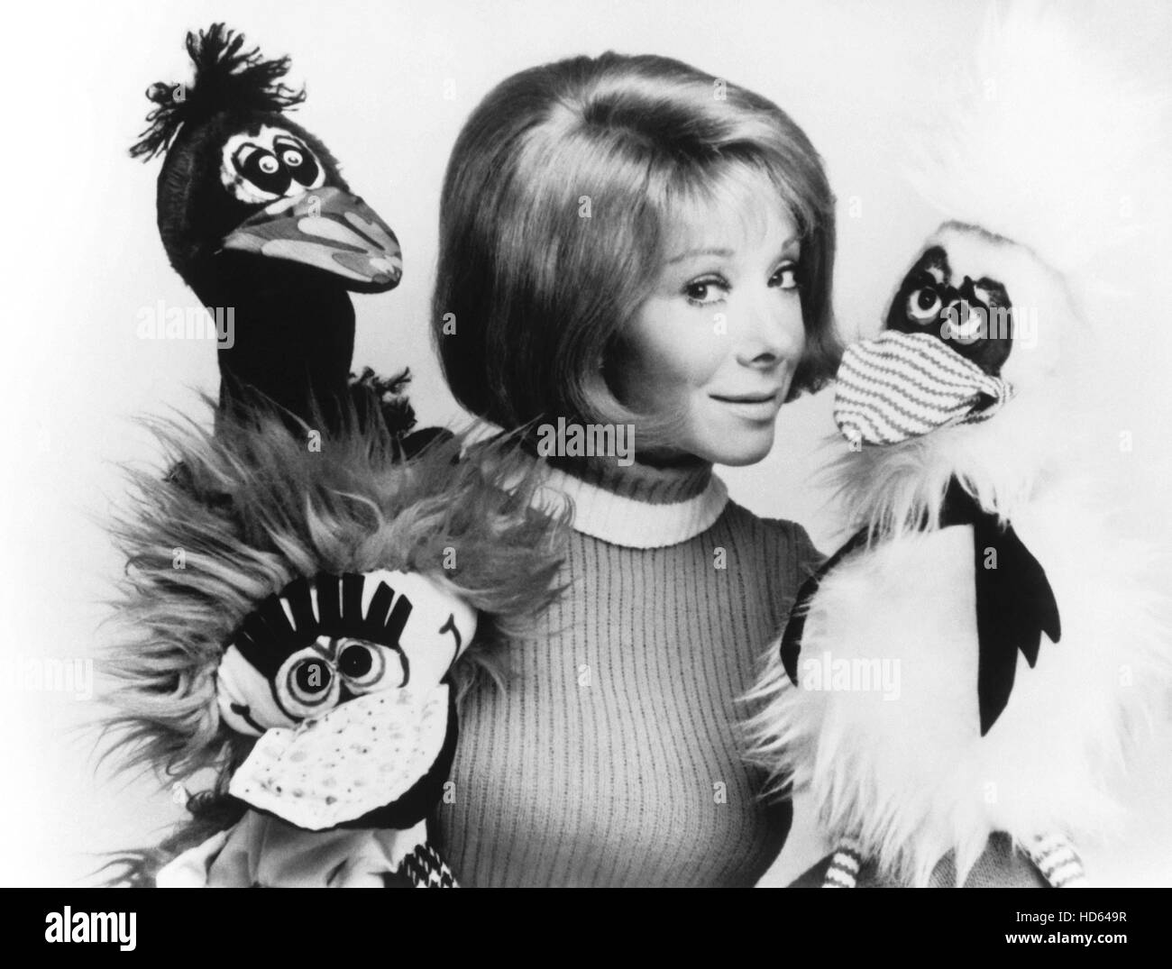 THE SHARI SHOW, Shari Lewis with puppets, 1975 Stock Photo - Alamy
