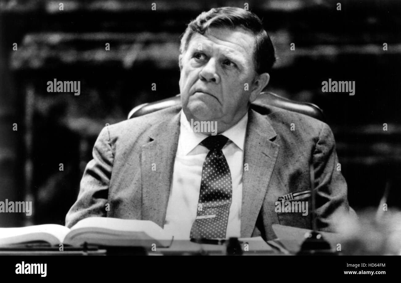 SIMPLE JUSTICE, Pat Hingle, (as Chief Justice Earl Warren), 1993 Stock ...