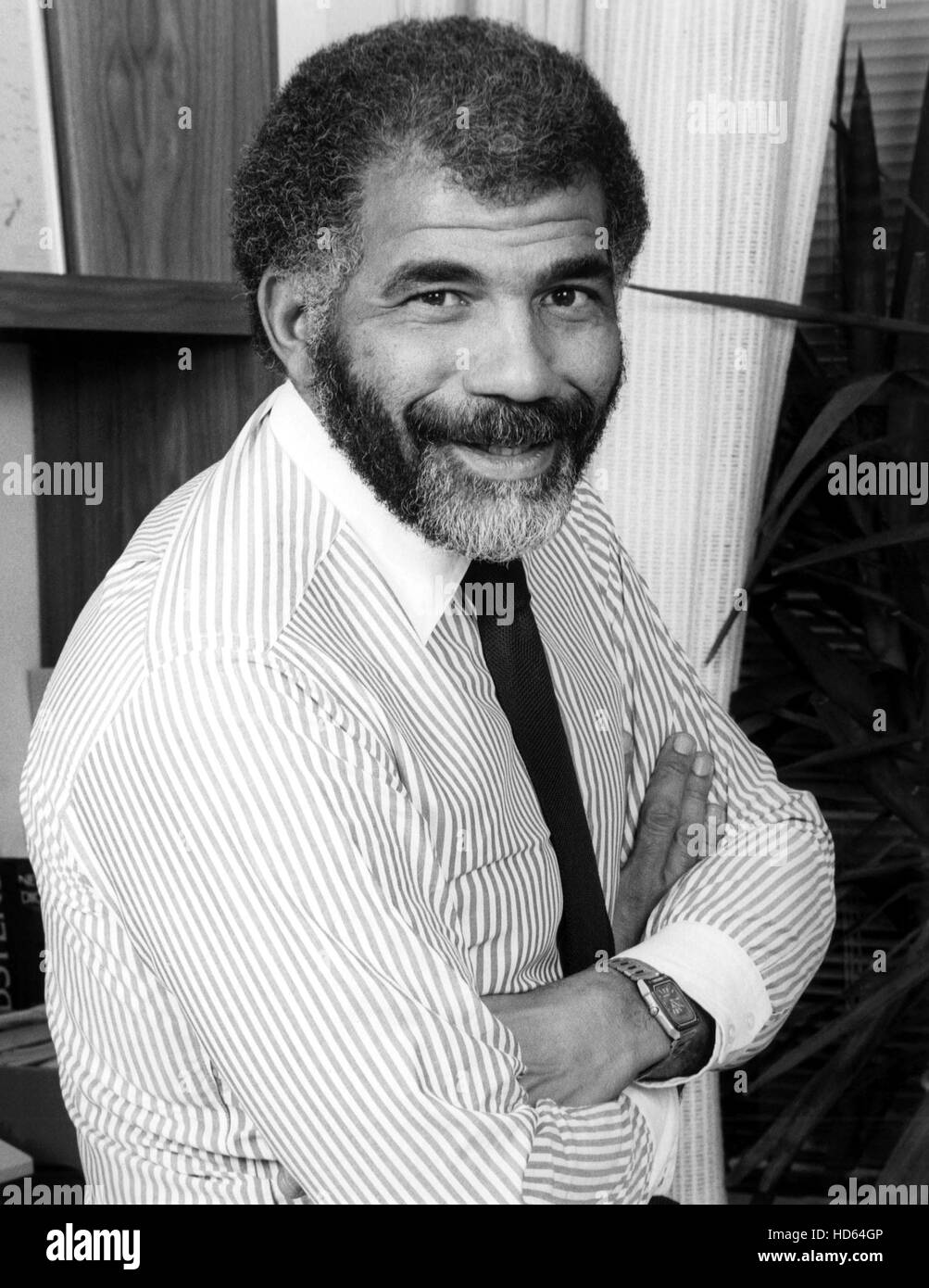 60 MINUTES, Ed Bradley, (1980s photo), 1968- , (c) CBS Television ...