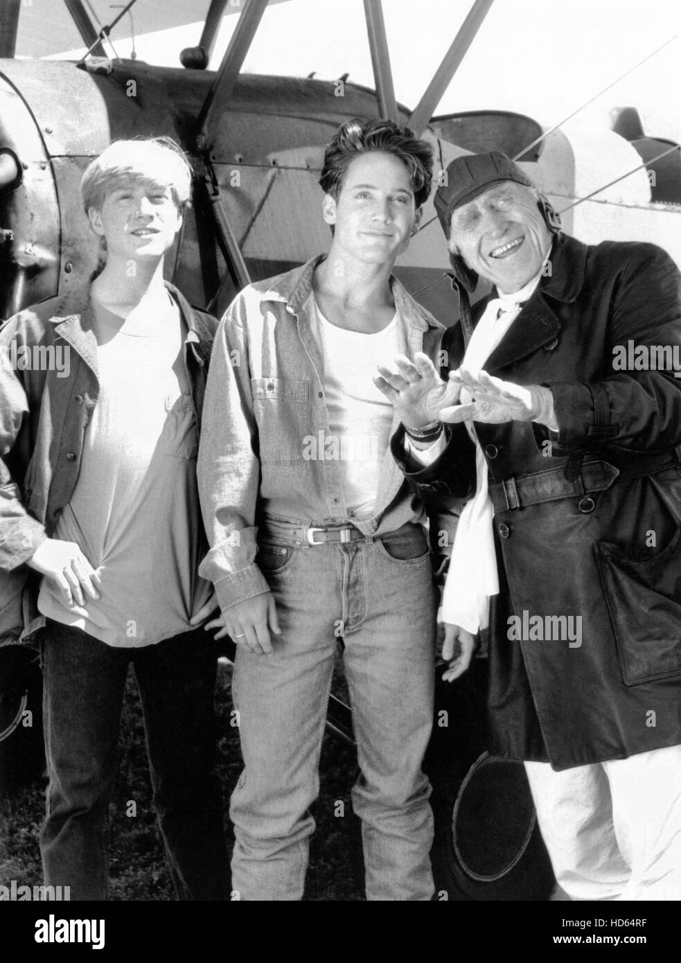 SKY HIGH, from left, Anthony Rapp, Damon Martin, James Whitmore, aired ...